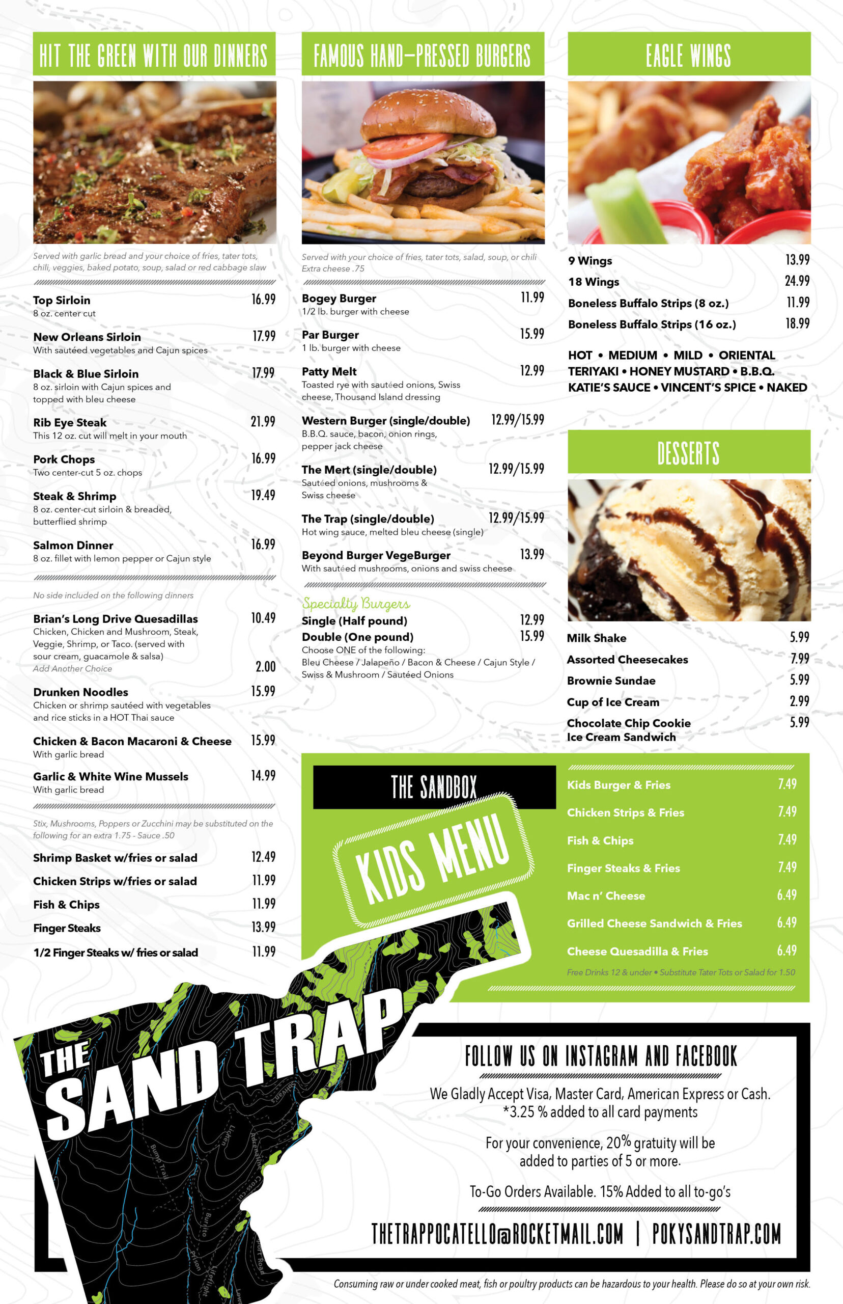 The Menu – The Sand Trap